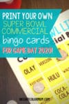 8 Free Super Bowl Commercial Bingo Cards for 2020 (Printable)