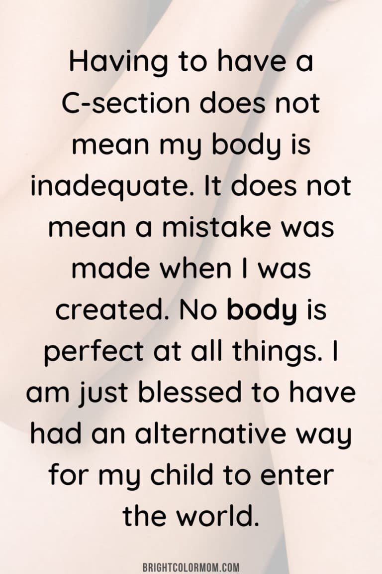 23 Inspirational C-Section Quotes About Strength and Healing
