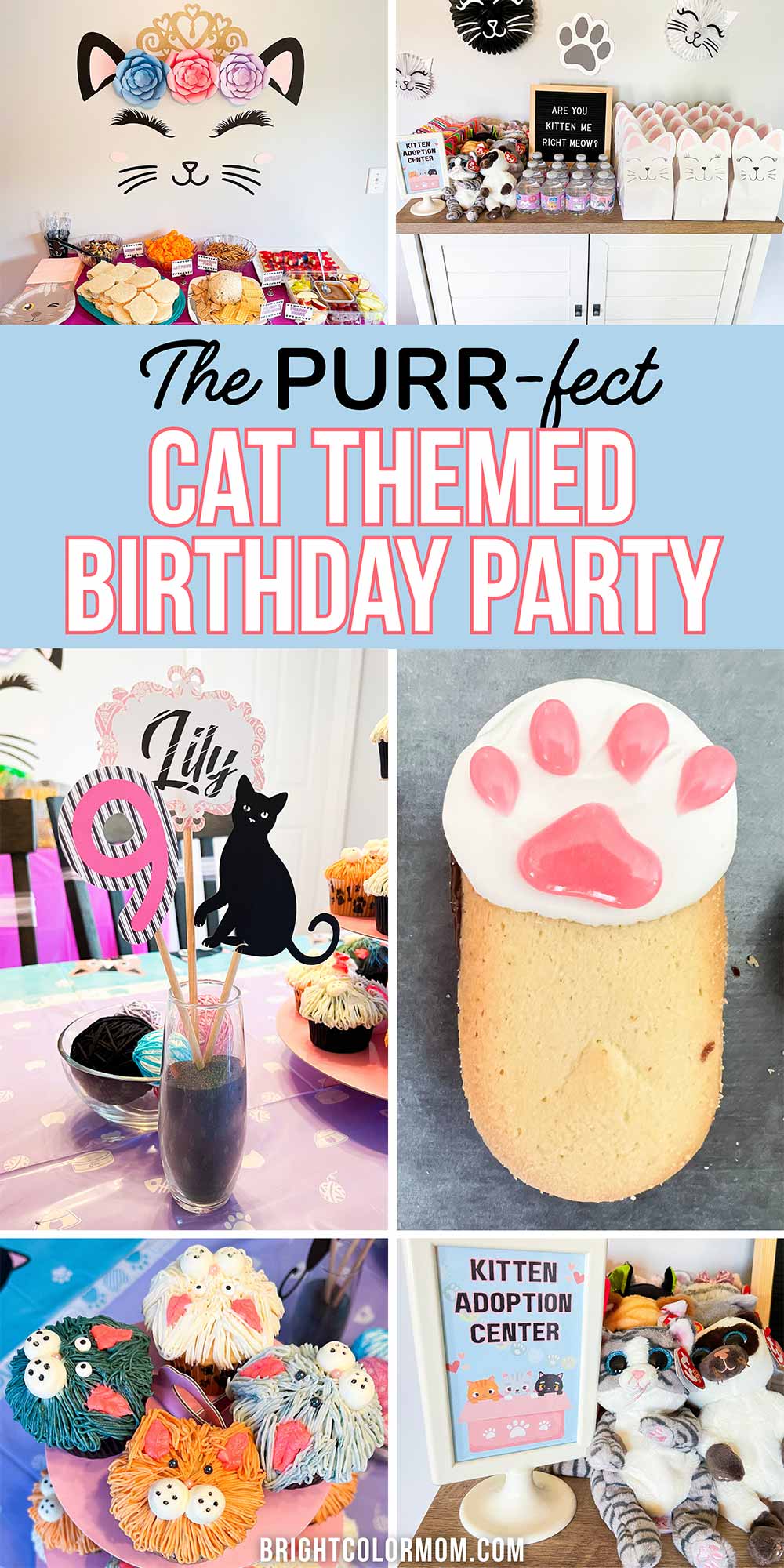 I Threw My Daughter the Purr-fect Cat-Themed Birthday Party!
