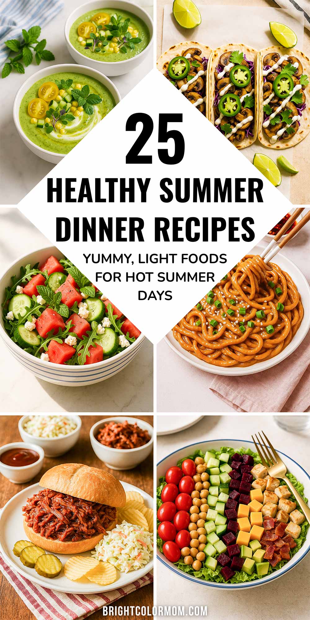 25 Healthy Summer Dinner Recipes That Won’t Make You Sweat