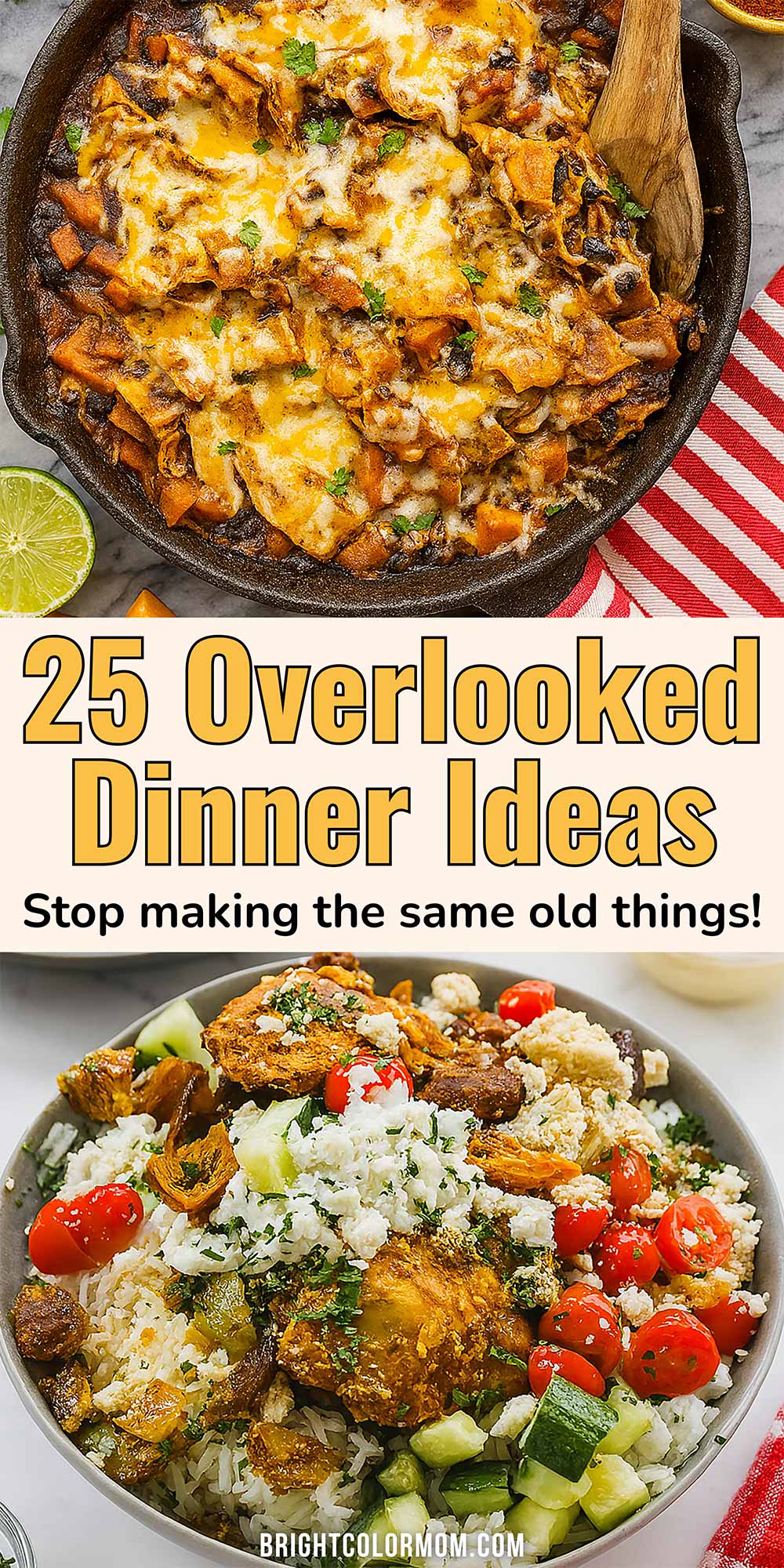 25 Dinner Ideas for When You're Tired of the Same Old Things
