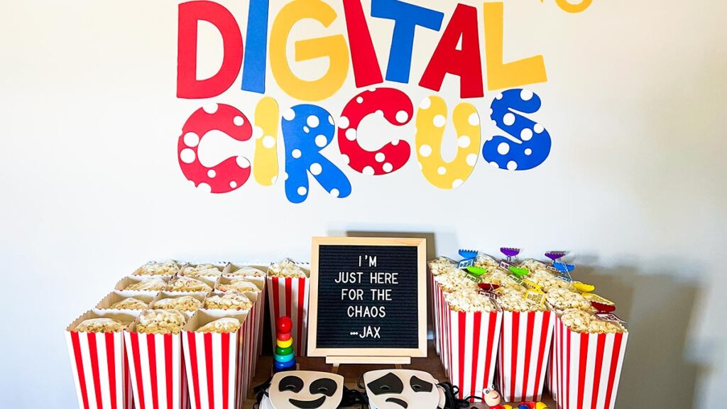 An Amazing Digital Circus Birthday Party (WILD Adventure Ahead!)